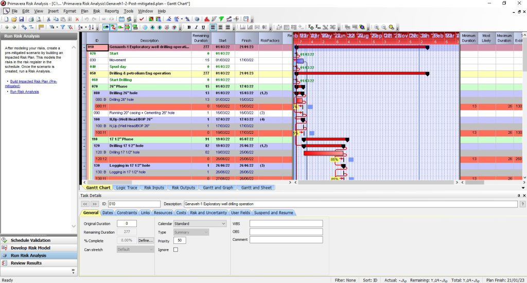 آشنایی با نرم افزار Primavera Risk Analysis به همراه لینک دانلود نرم ...